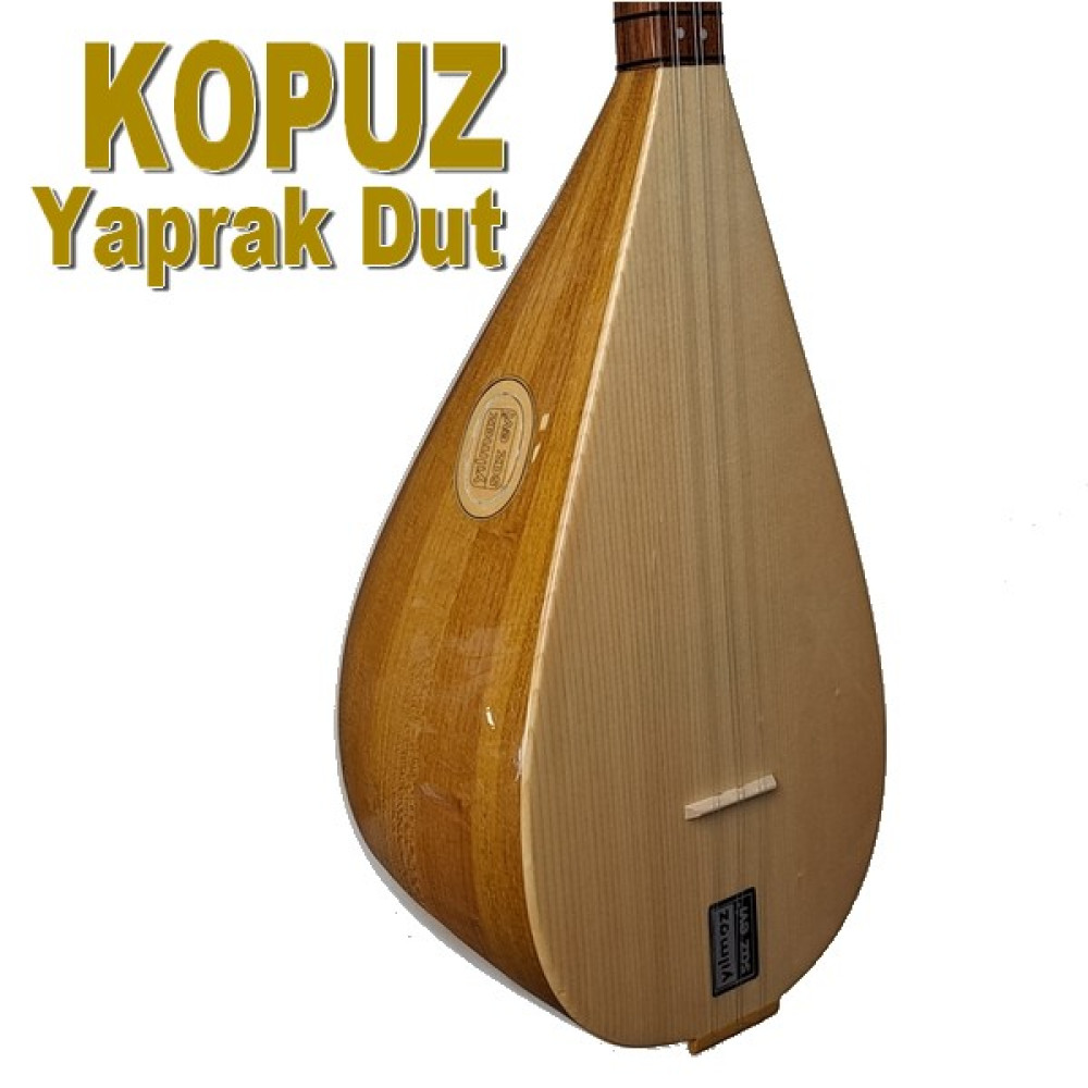 Kopuz Bağlama Dut Yaprak 35 cm